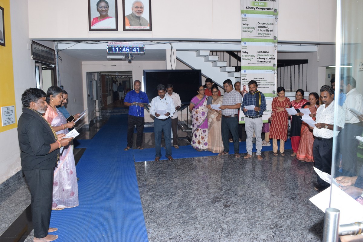 Constitution Day Pledge on 26-11-2024 | CSIR - SERC