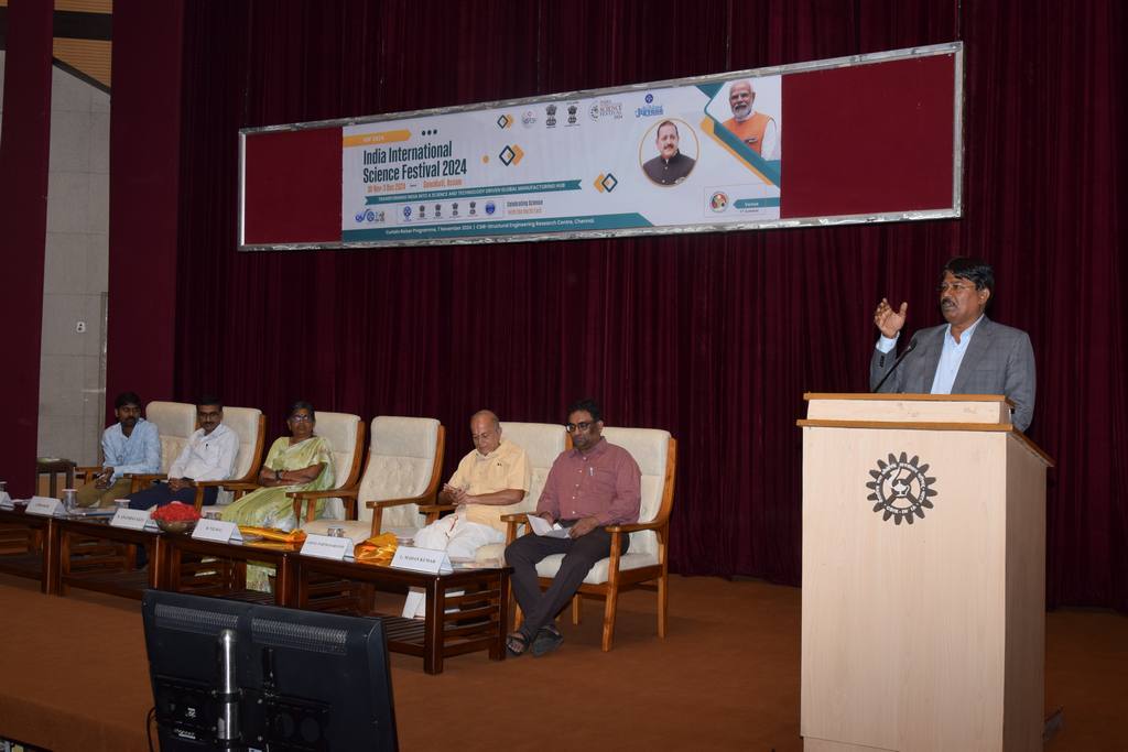 IISF 2024 Curtain raiser event at CSIR-SERC on 7th November 2024 | CSIR ...