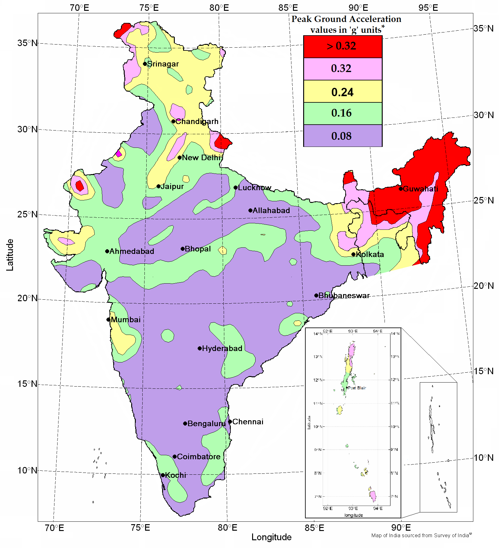Probabilistic Seismic Hazard Analysis Of India CSIR SERC